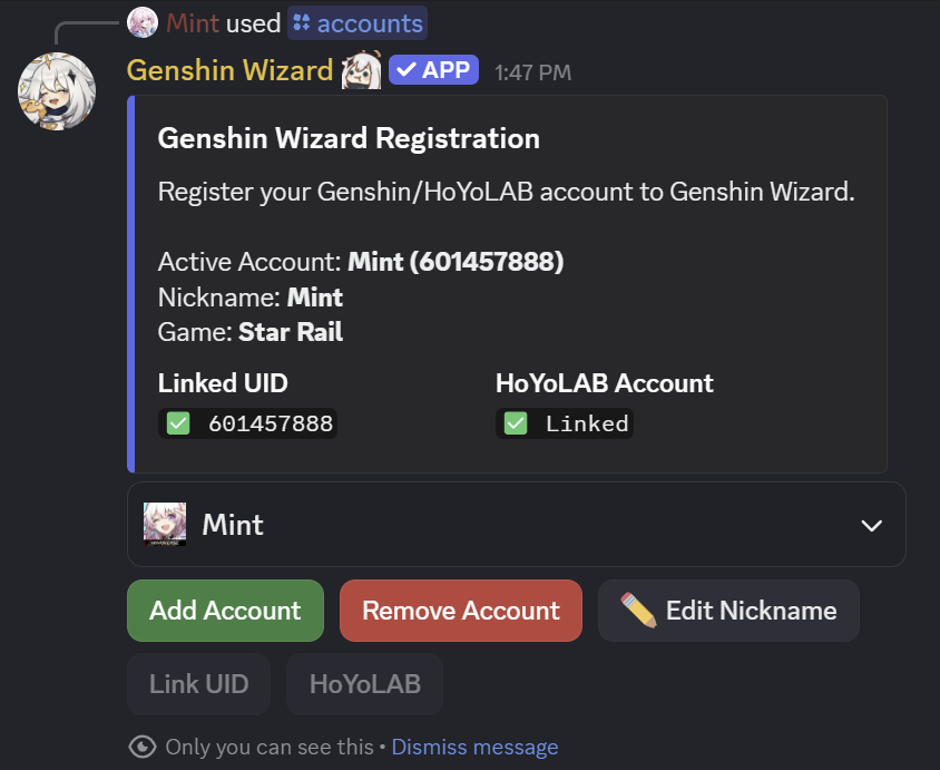Genshin Wizard Registration | Genshin Wizard