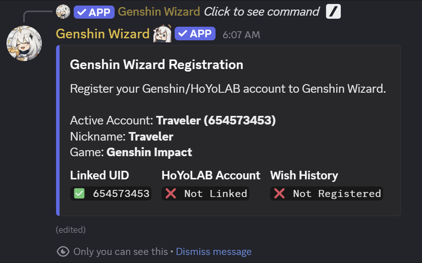 Genshin Wizard Registration | Genshin Wizard