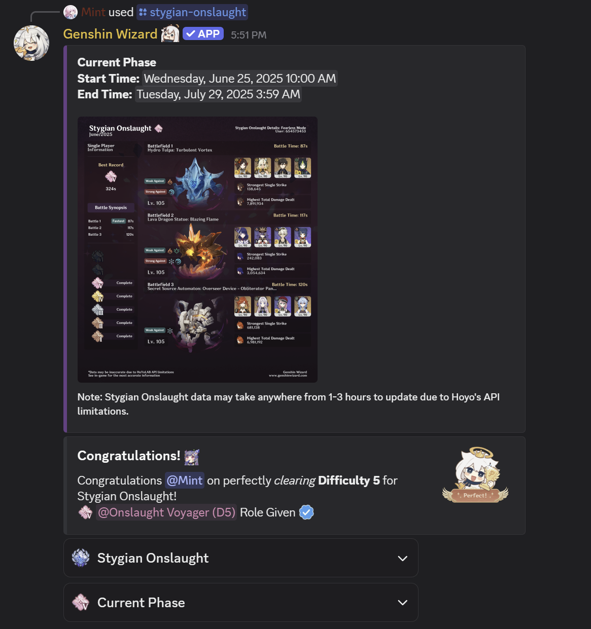 Role Setup Guide | Genshin Wizard